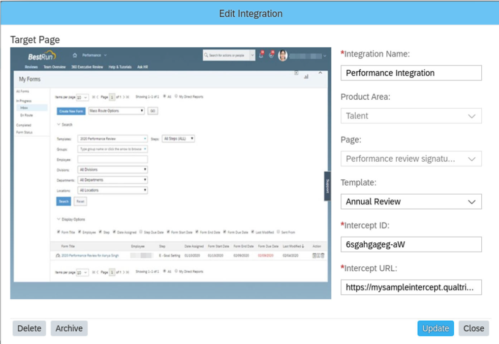 SAP SuccessFactors Performance & Goals Management H1 2020 Release