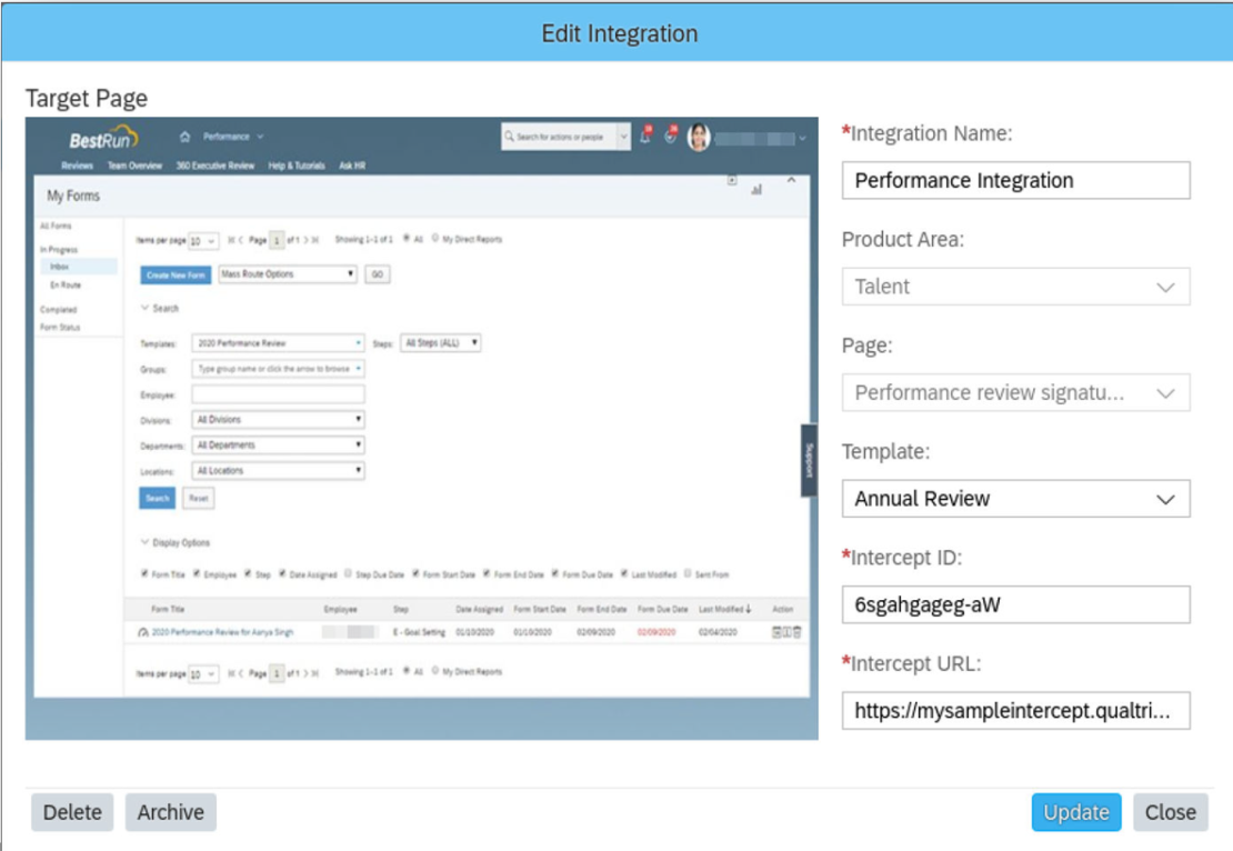 SAP SuccessFactors Performance & Goals Management H1 2020 Release